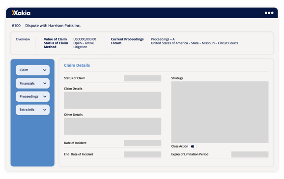 Case Management | Legal Matter Management Software - Xakia