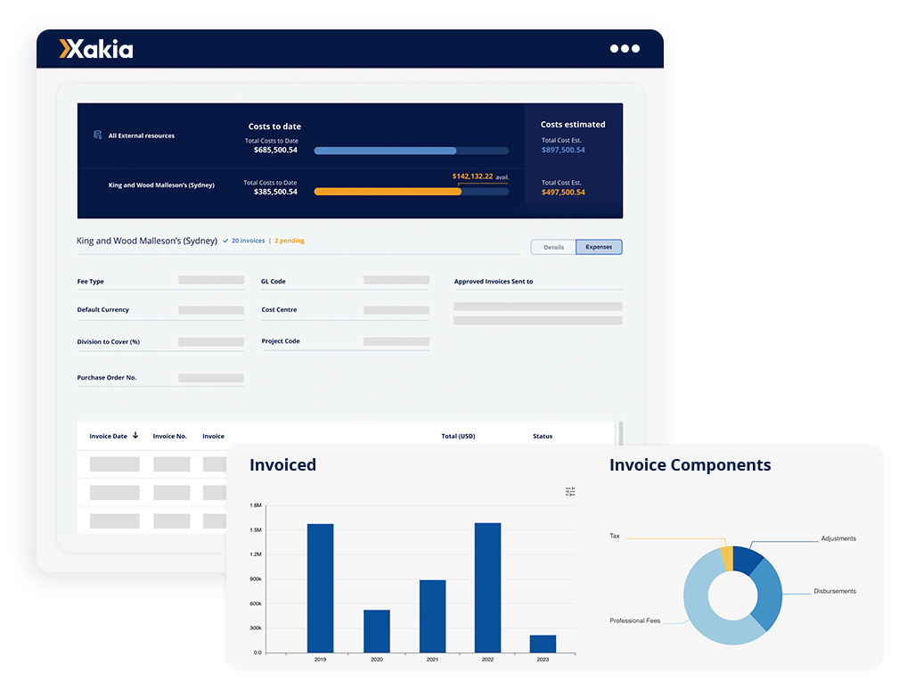 Xakia Connect: External Resource Portal | Matter Management