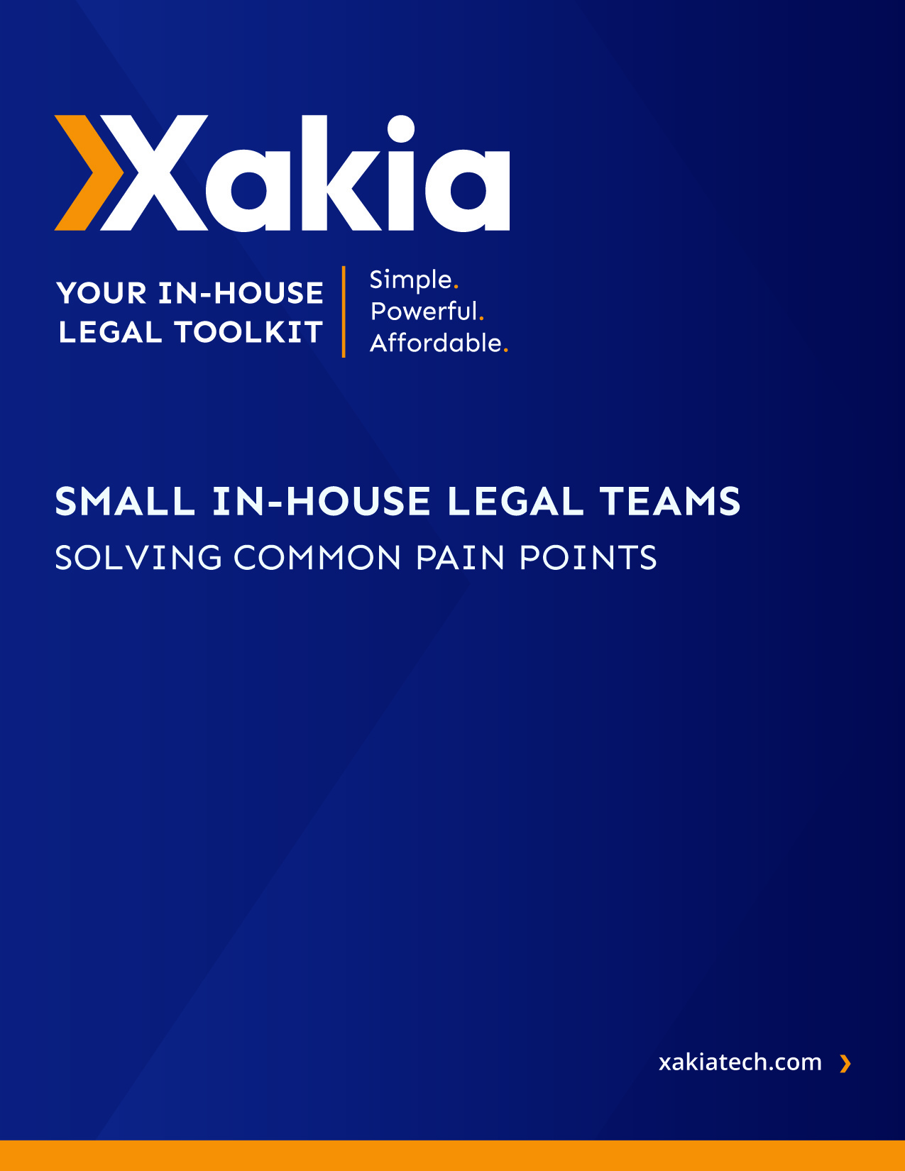 Small In-House Legal Teams: Key Pain Points Solved White Paper