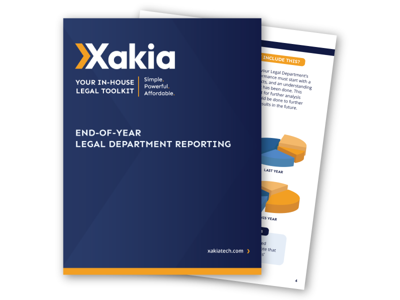 Four things to include in your end-of-year Legal Department reports