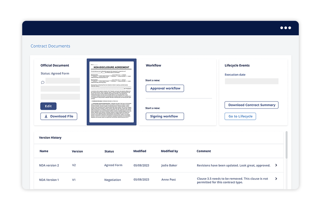 Legal Contract Management Software | Xakia
